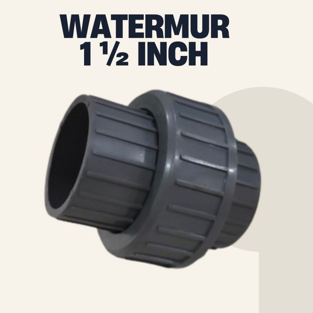 Jual aksesoris fitting penyambung sambungan pipa pvc watermur watermoor ...