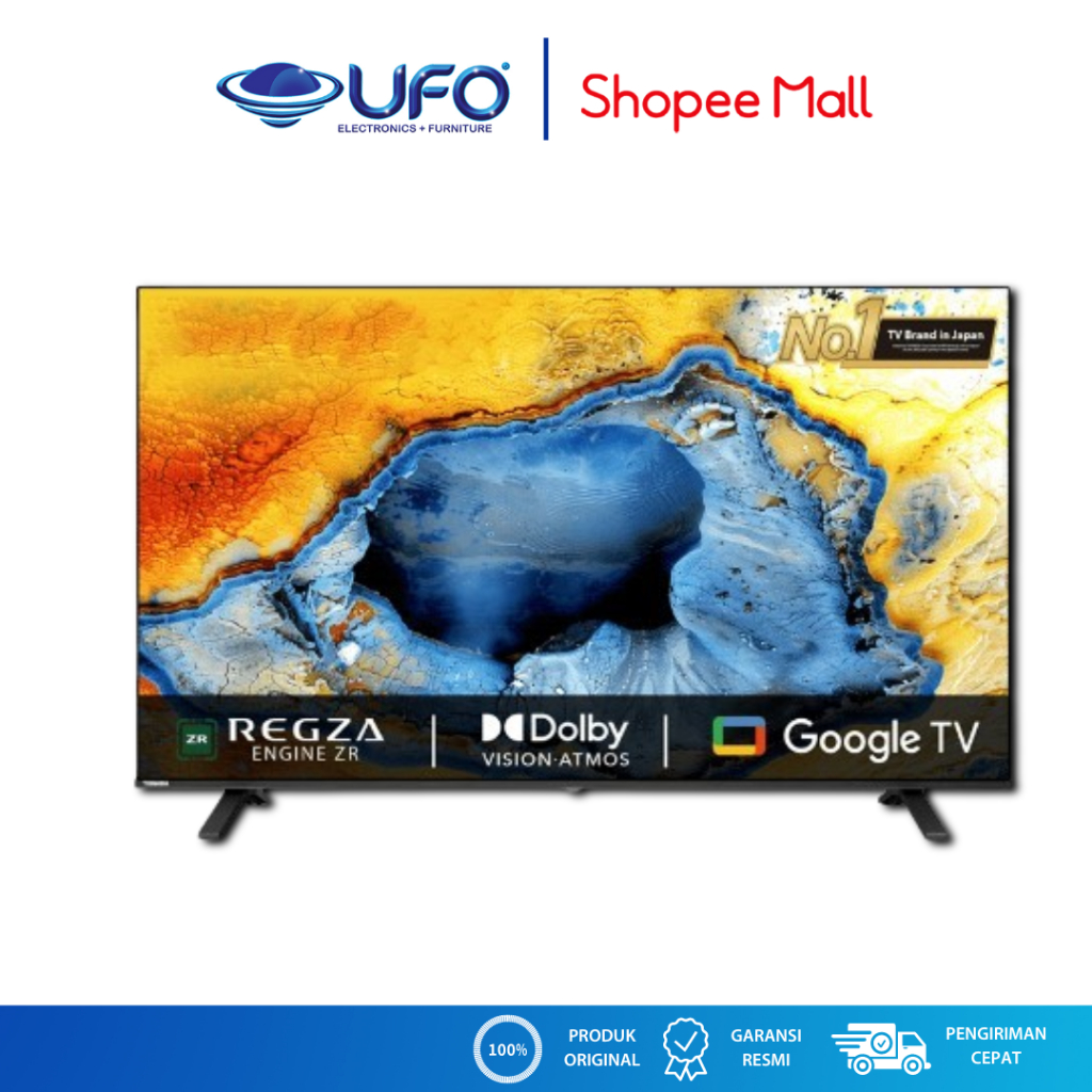 Jual Toshiba 43 Inch Smart Google LED TV 4K UHD 43C350NP | Shopee Indonesia