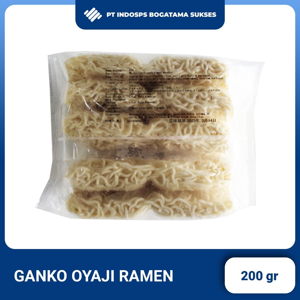 Jual Ganko Oyaji Frozen Ramen 200gr | Ramen | Mie Ramen Frozen | Shopee ...