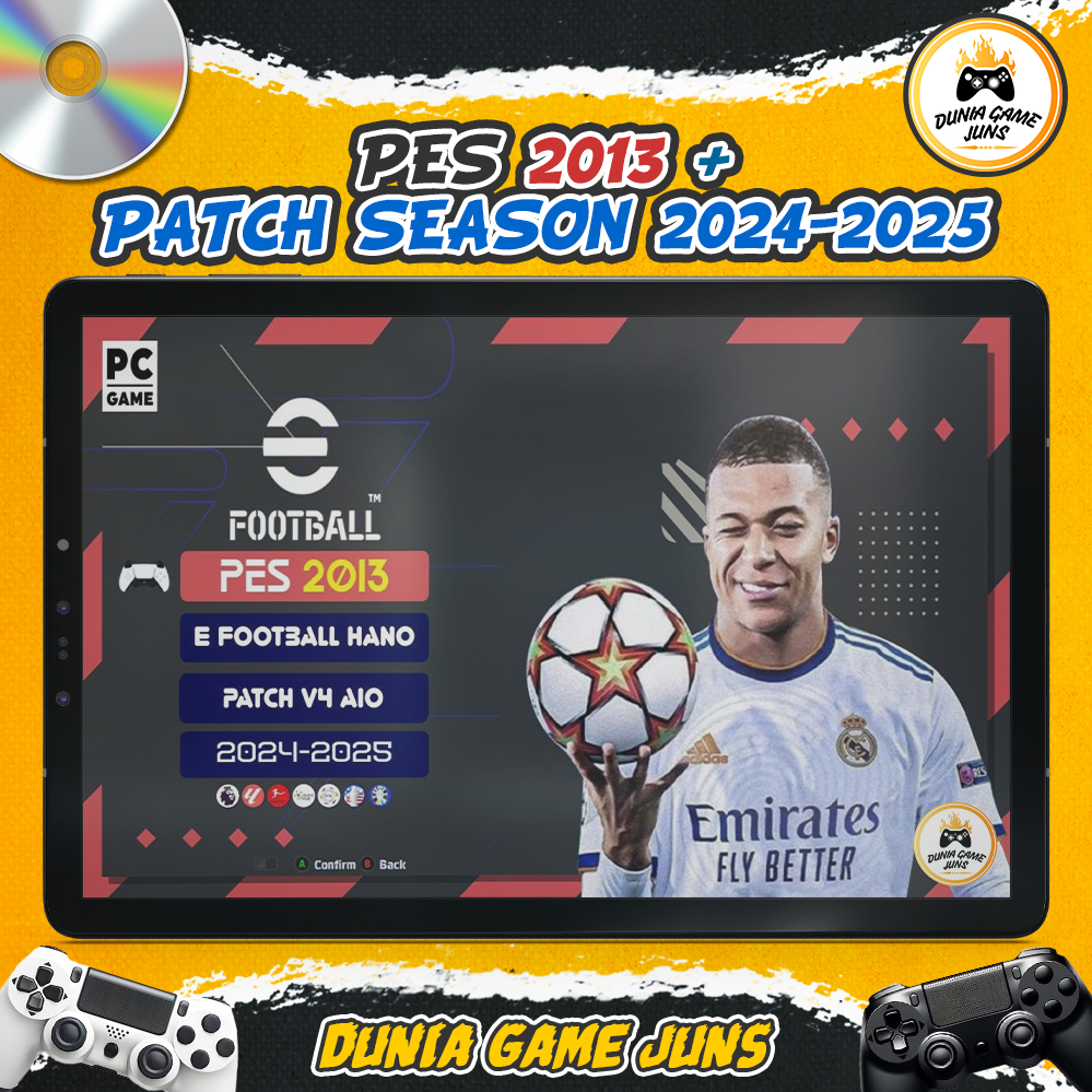 Jual PES 2013 PATCH SEASON 2024/2025 | Pro Evolution Soccer 2013 | CD ...