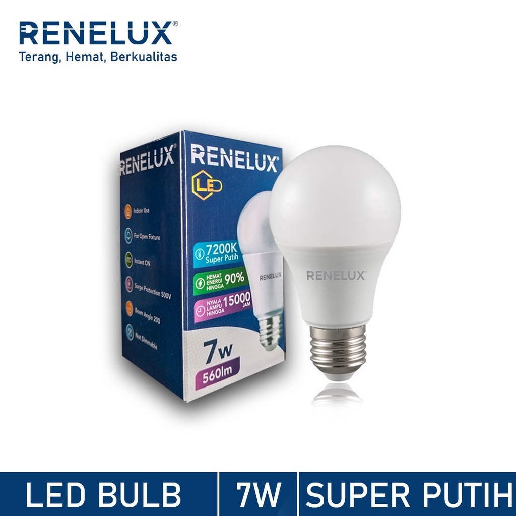 Jual RENELUX Lampu LED 7w Lampu Hemat Listrik Lampu LED Renelux 7watt ...