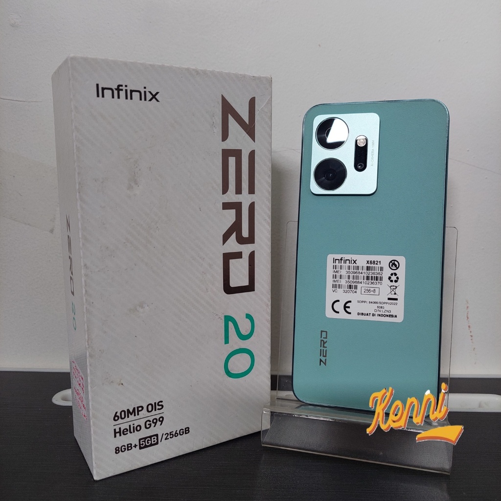 Jual Infinix ZERO 20 8/256 SECOND FULLSET ORIGINAL RESMI | Shopee Indonesia
