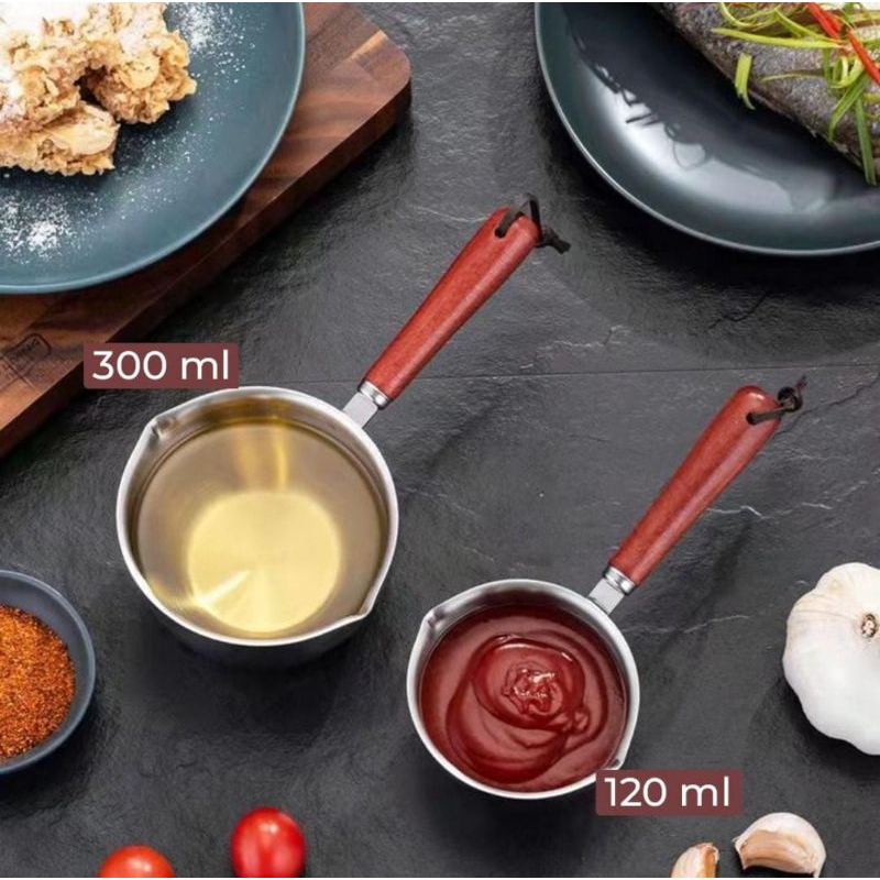Jual Panci Susu Mini / Panci Rebus Telor Tuang Saus Bumbu / Sauce Pan ...