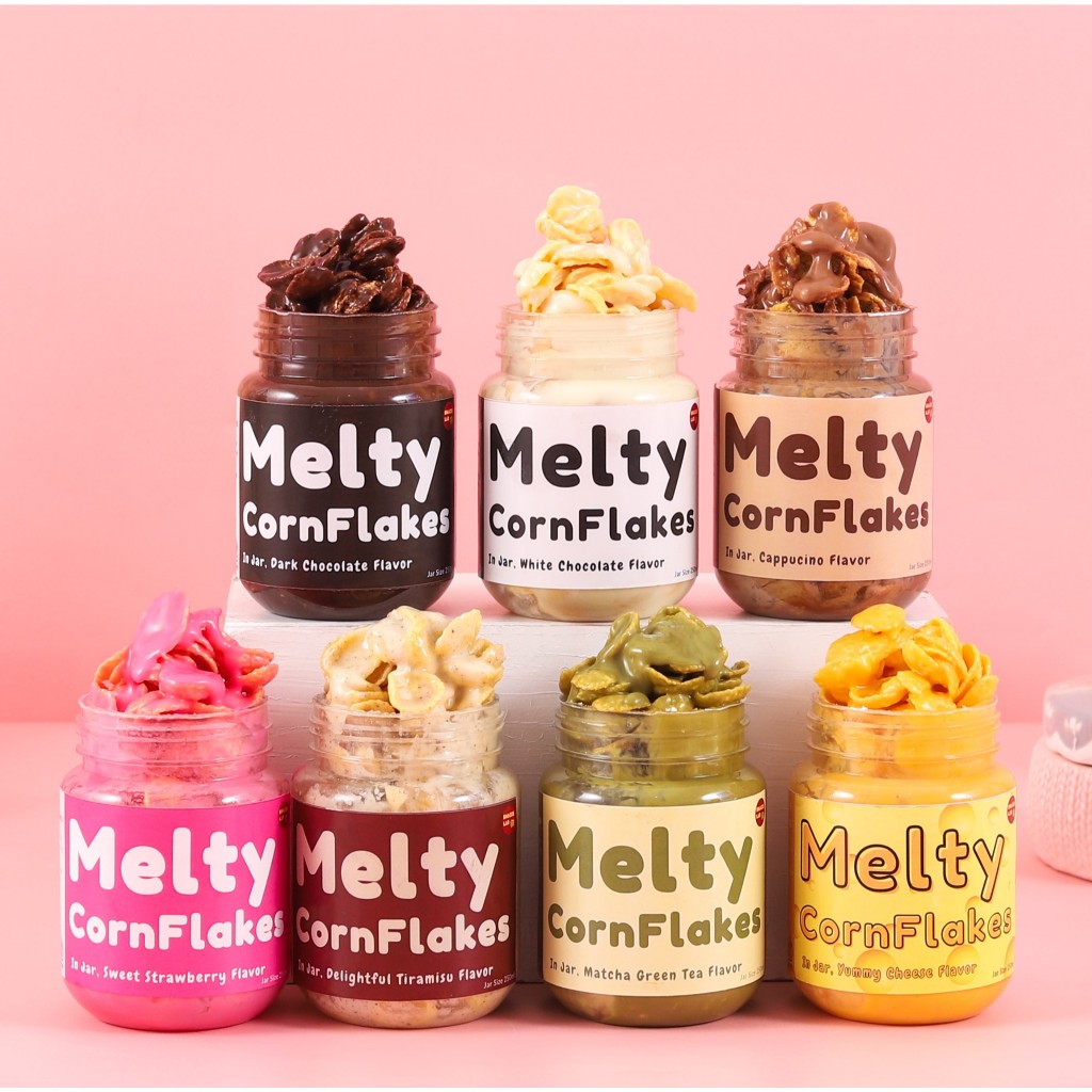 Jual MELTY CORN FLAKES CHOCO JAR by Snacks Lab | sereal jajanan cemilan ...