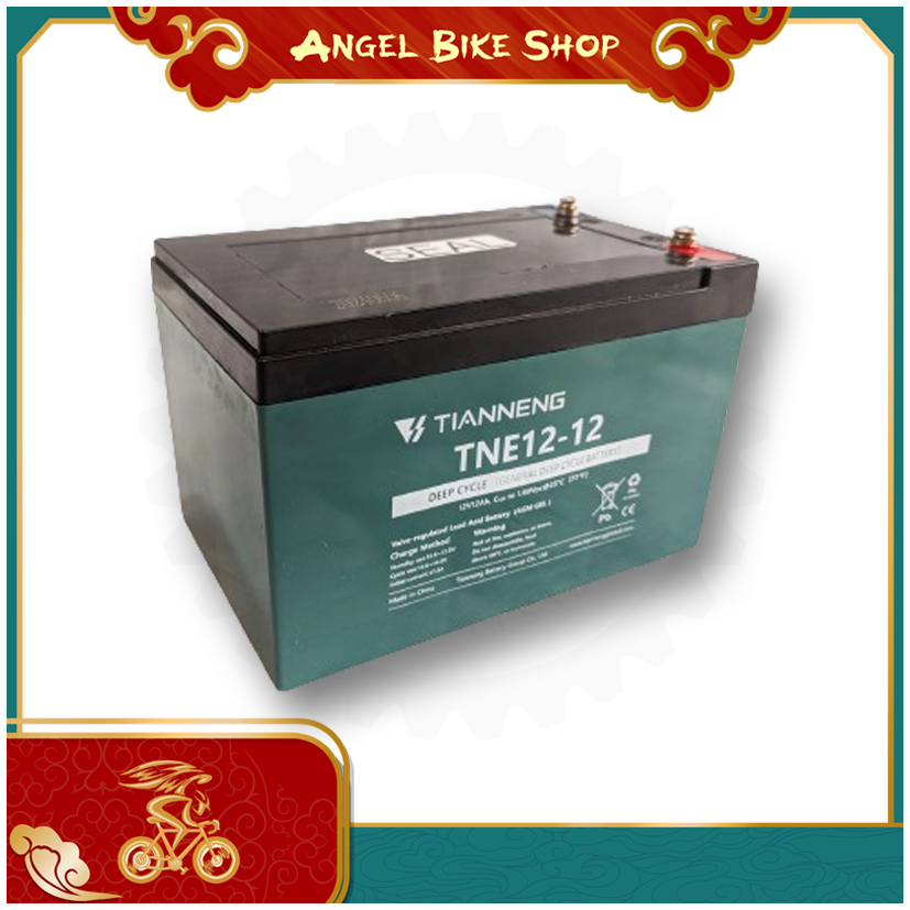 Jual AKI / BATERAI 12V 12AH SEPEDA LISTRIK TIANNENG | Shopee Indonesia