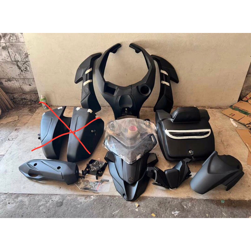 Jual Paket bodi Baby Goldwing tanpa side box utk PCX 150 & PCX 160 ...