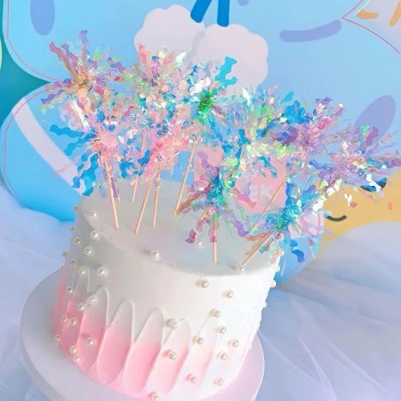 Jual Cake topper hiasan kue cake cupcake kembang api / topper kue fire ...