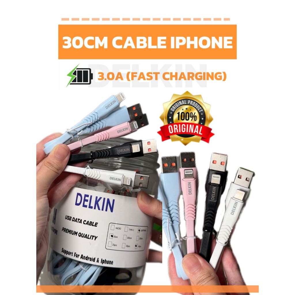Jual KABEL DATA/CABEL DATA DELKIN ORIGINaL HDD EXTERNAL 3.0 Fast ...