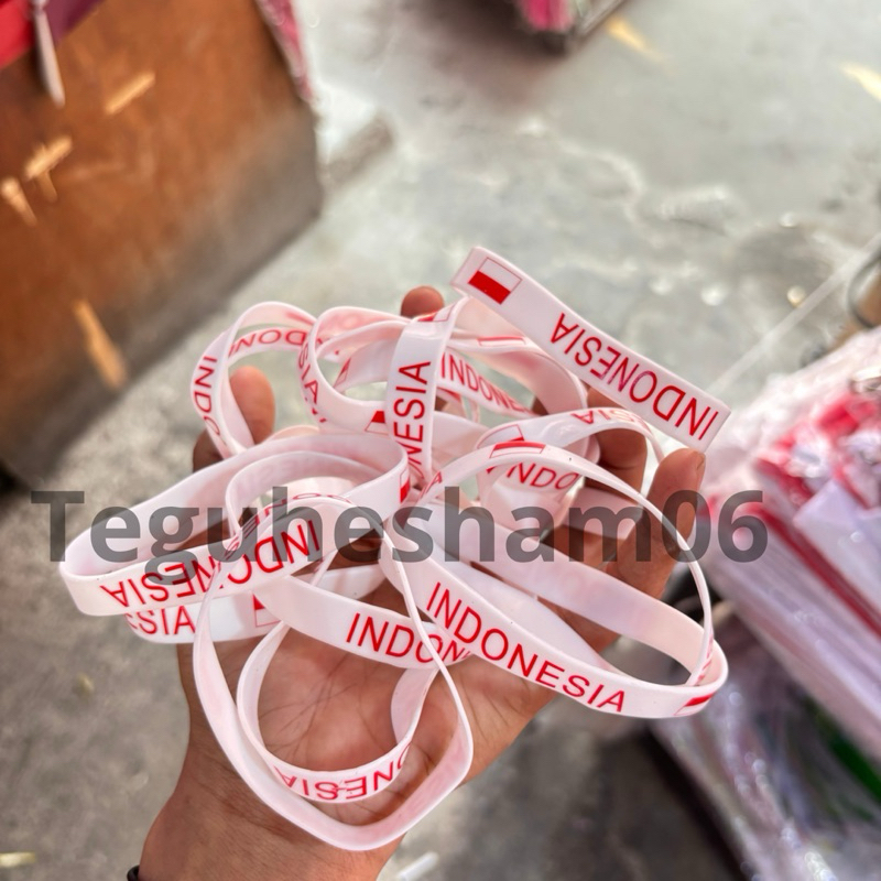 Jual Gelang Indonesia Merah Putih HUT RI kemerdekaan / 17 Agustus ...