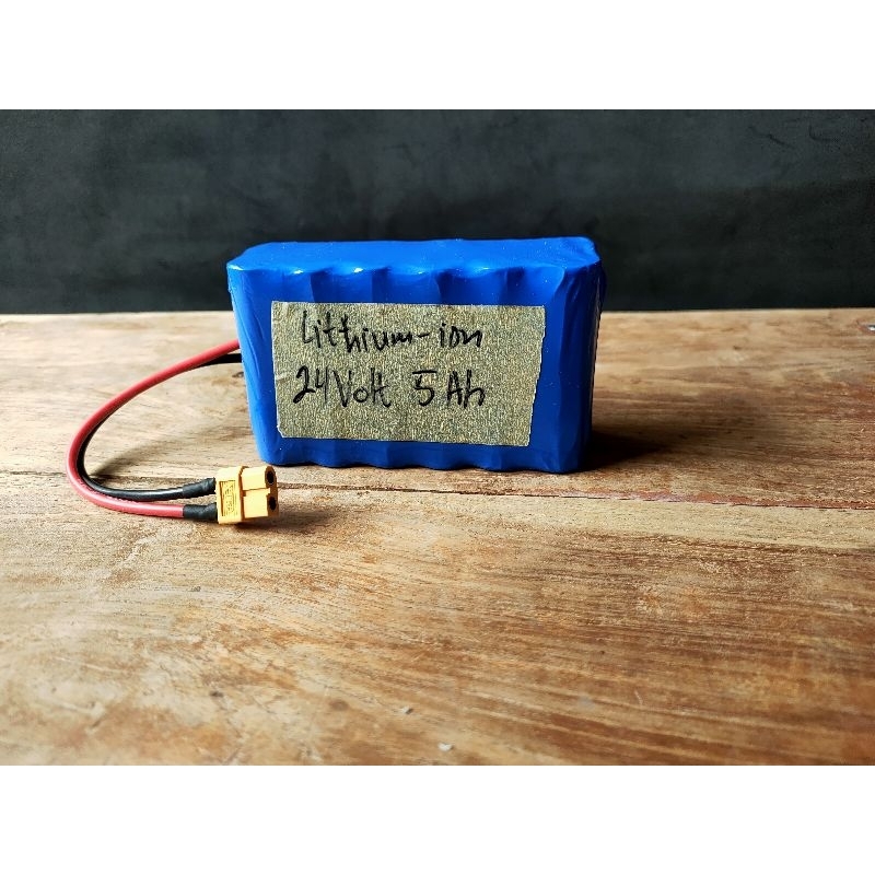 Jual Bateai Pack 24 volt 5ah.. untuk alat elektronik dan aki mainan ...