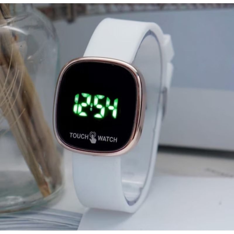 Jual Jam Tangan Led Unisex Layar sentuh / Touch Screen terbaru Simpel ...
