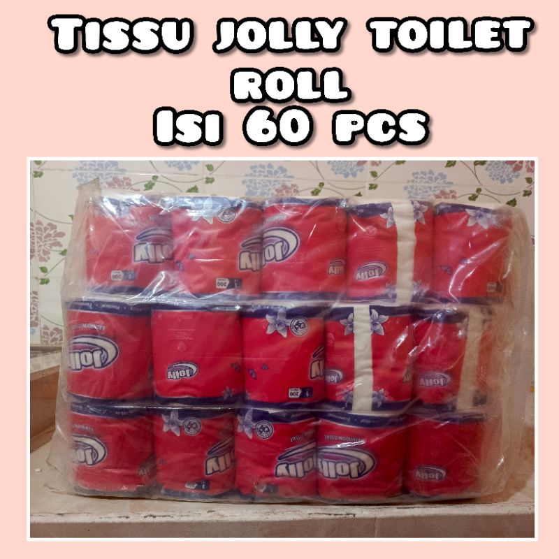 Jual TISSU JOLLY | TISSU JOLLY ROLL | TISSU JOLLY BATHROOM ROLL ...