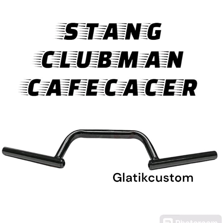 Jual STANG MOTOR CLUBMAN CAFERACER SPRINTER BESAR TEBAL PNP SEMUA MOTOR ...