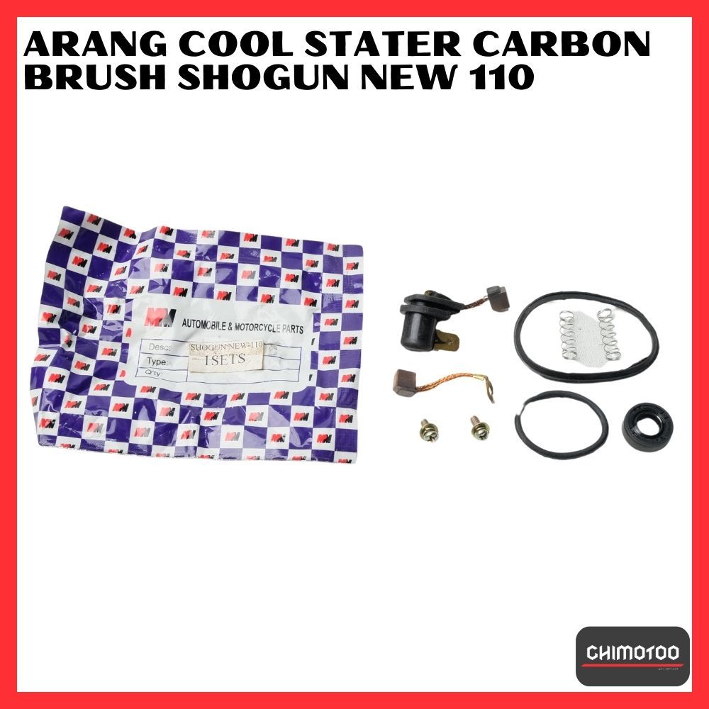 Jual Arang Cool Stater Carbon Brush Suzuki Shogun New 110 | Shopee ...