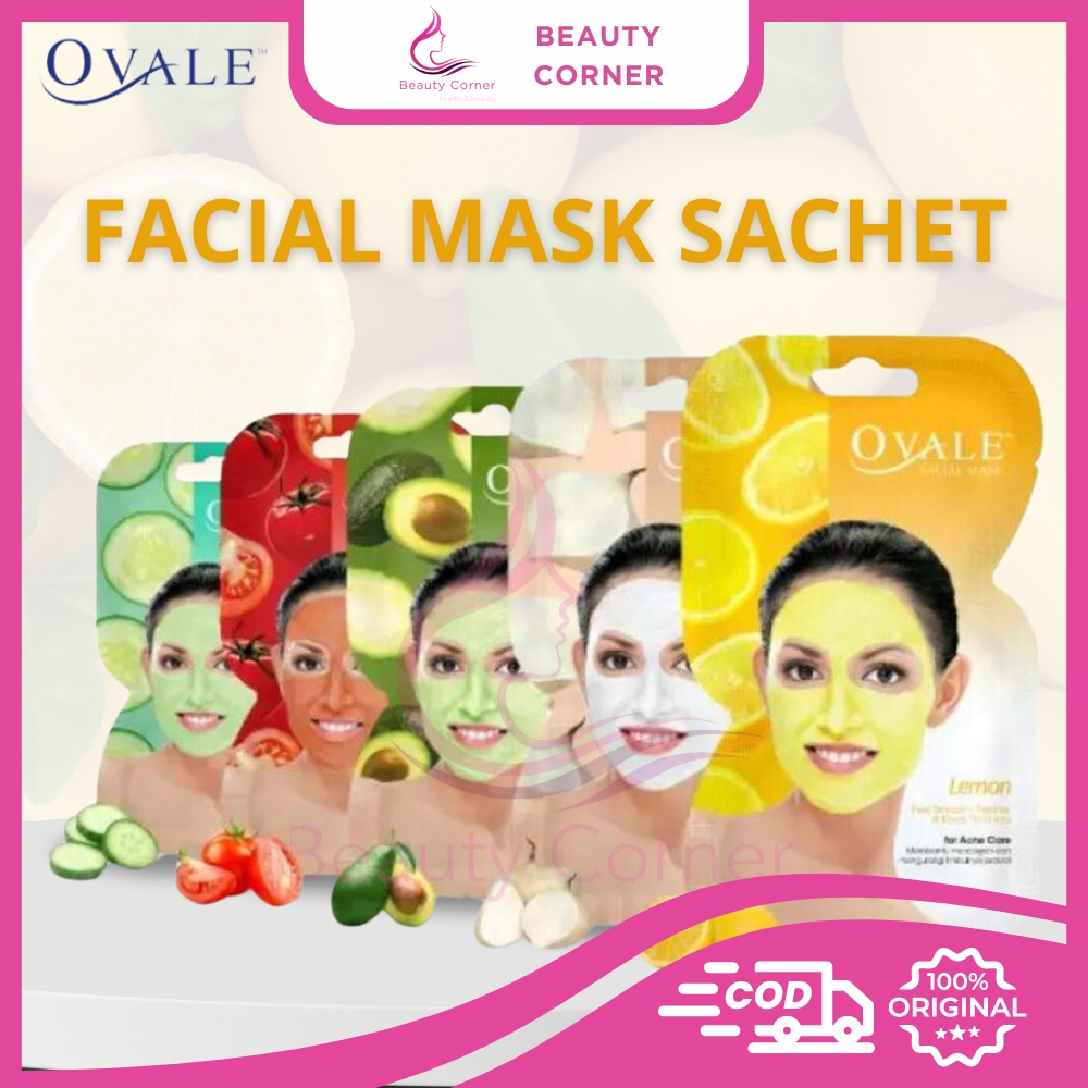 Jual Ovale Facial Mask Sachet - 15gr | Shopee Indonesia