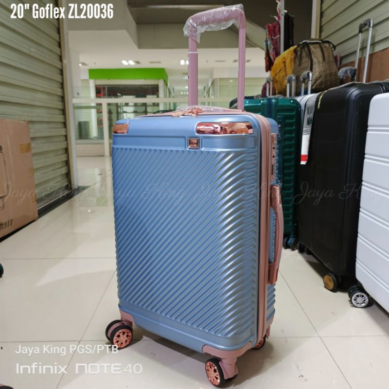 Jual Koper Kabin Fiber 20 Inch GOFLEX Edmundo Premium TSA Roda 4 Putar ...