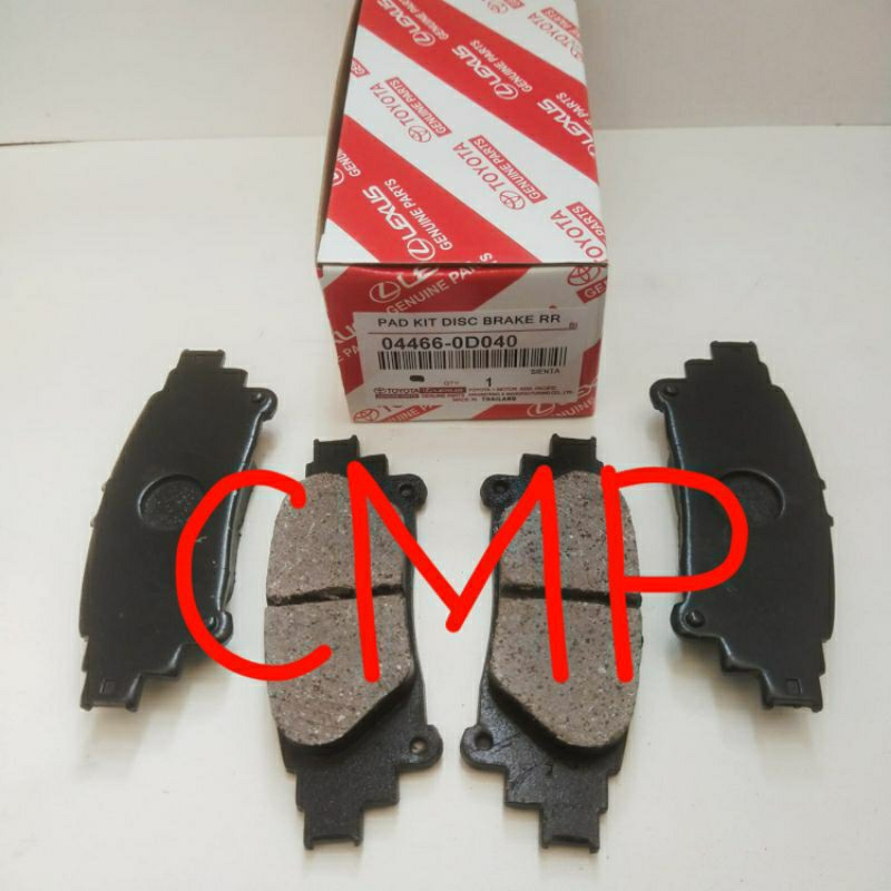 Jual BRAKE PAD REAR KAMPAS REM BELAKANG TOYOTA SIENTA ORIGINAL | Shopee ...