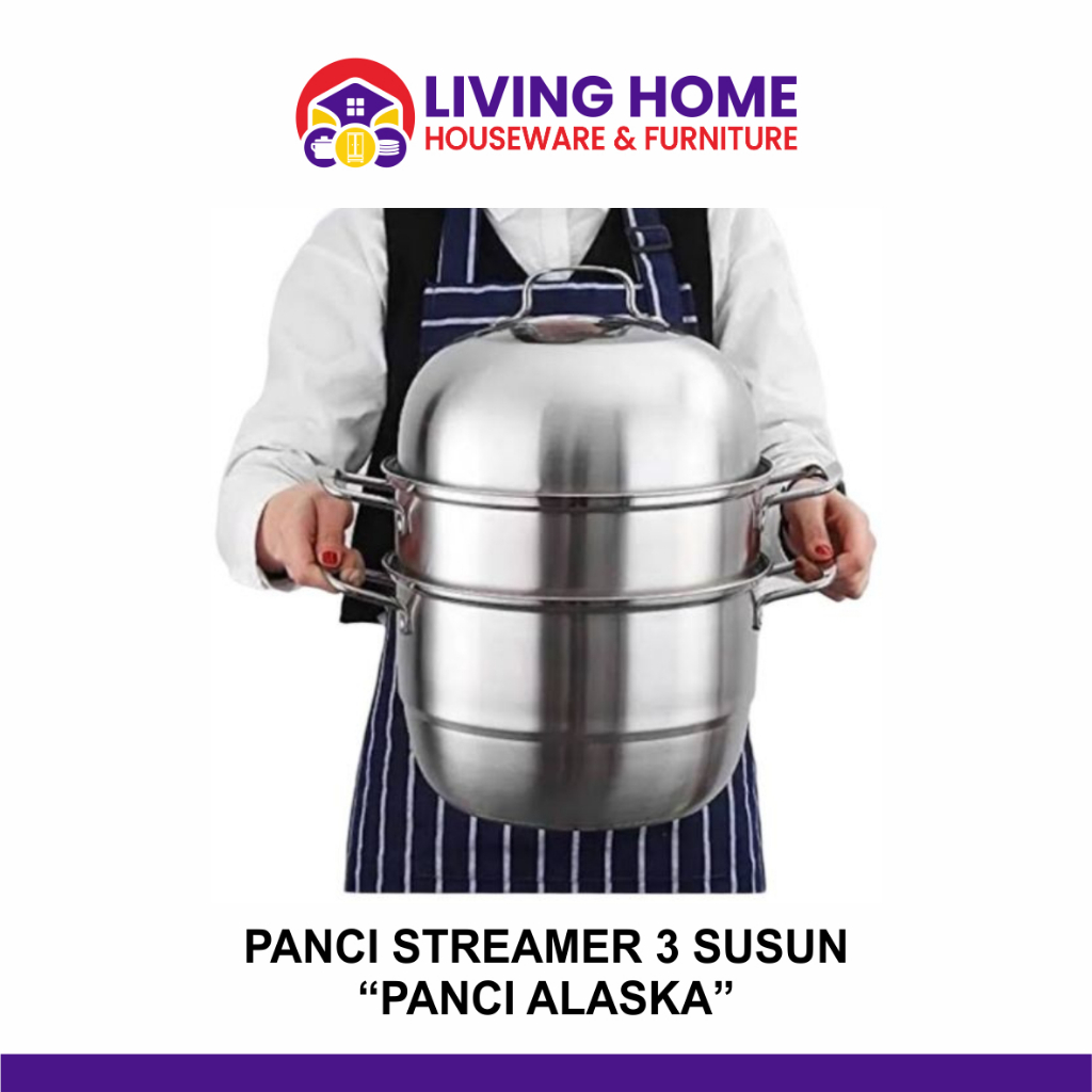 Jual Panci Set Susun | Panci Steamer Kukus | Panci Siomay Stainless ...