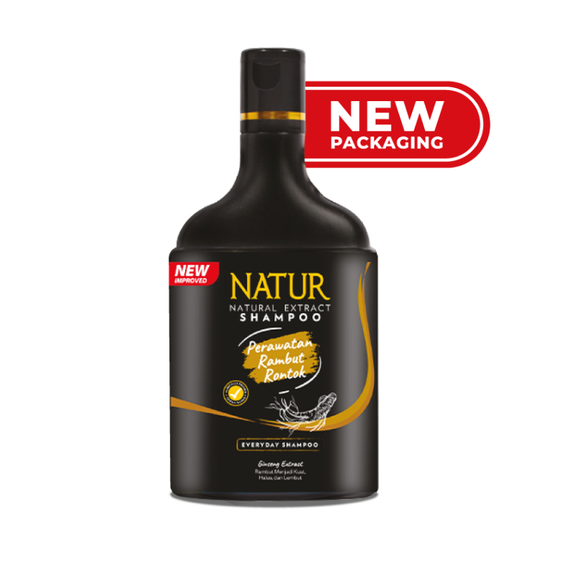 Jual Natur Shampoo Extract Ginseng 270 ml - Shampoo untuk Rambut Rontok ...