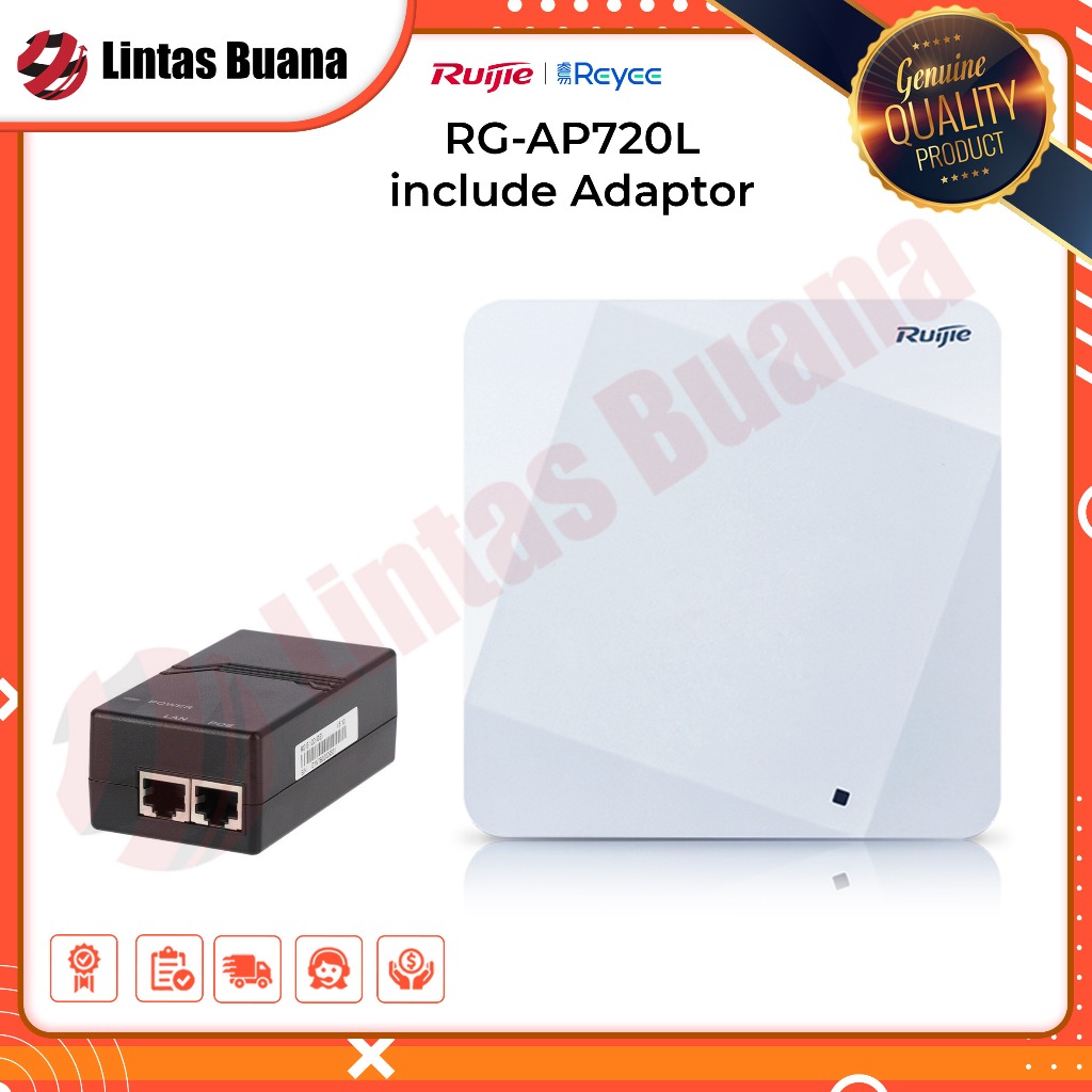 Jual Ruijie RG-AP720-L Wireless Access Point Indoor include adaptor poe ...