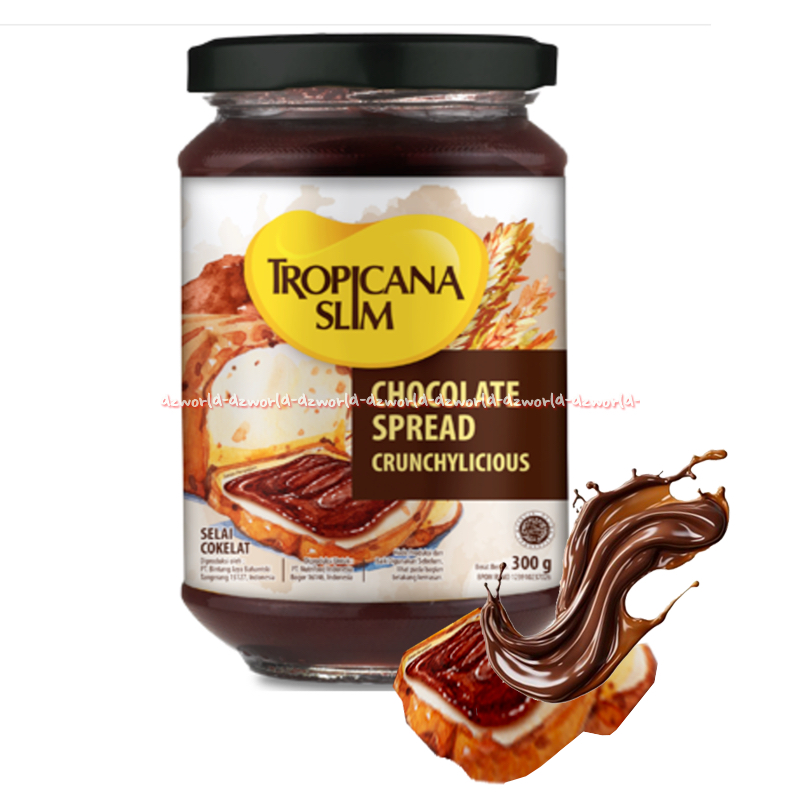 Jual Tropicana Slim Chocolate Spread Jam 300gr Selai Coklat Cokelat ...