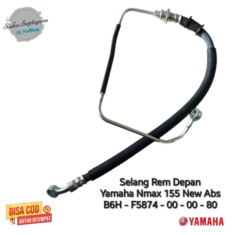 Jual Selang Slang Disc Selang Rem Cakram Depan Yamaha Nmax 155 New Abs Nmax N max N-max New ...