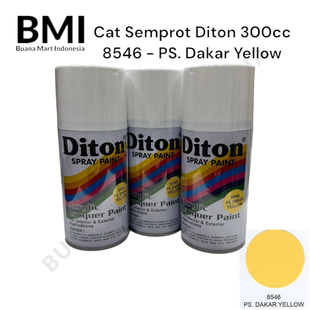 Jual Pilox DITON 300cc | 8546 Ps. Dakar Yellow 300ml | Pilok Cat ...