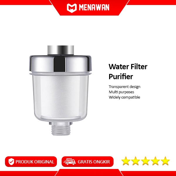 Jual Water Filter Purifier Saringan Filter Shower Keran Air Kamar Mandi ...