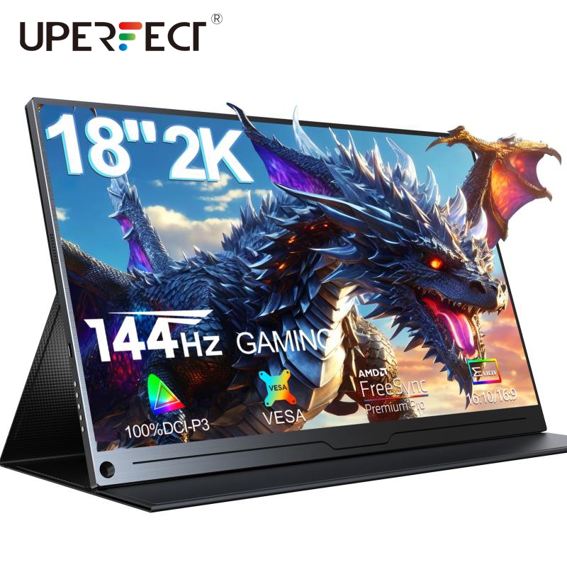 Jual UPERFECT 18 Portable Monitors 2K 144Hz gaming 16:10 IPS FreeSync ...