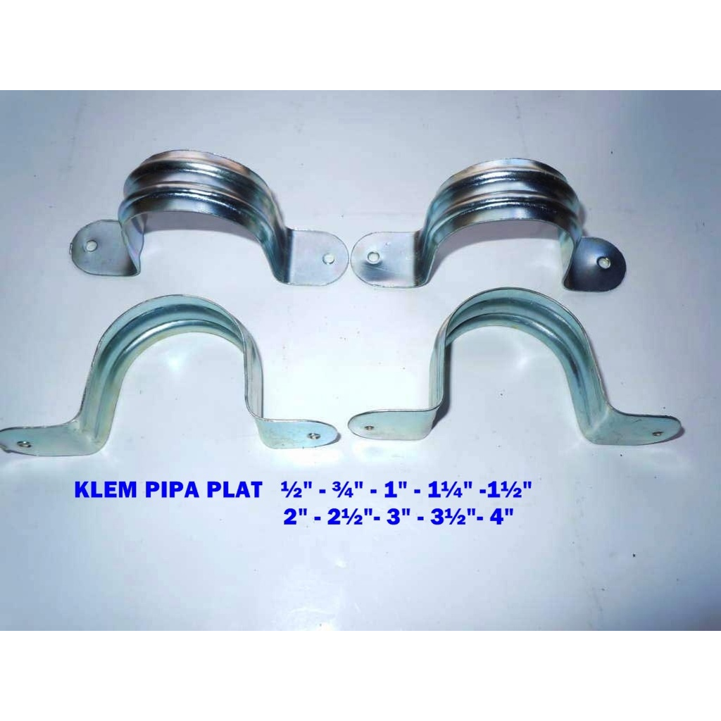 Jual KLEM PIPA PLAT/CLAMP/ KLEM PLAT/KLEM BESI/KLEM OMEGA/KLEM PIPA ...