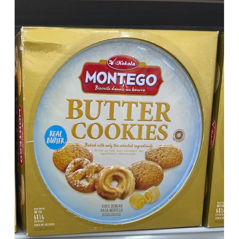 Jual biskuit kaleng Kokola montego butter cookies | Shopee Indonesia