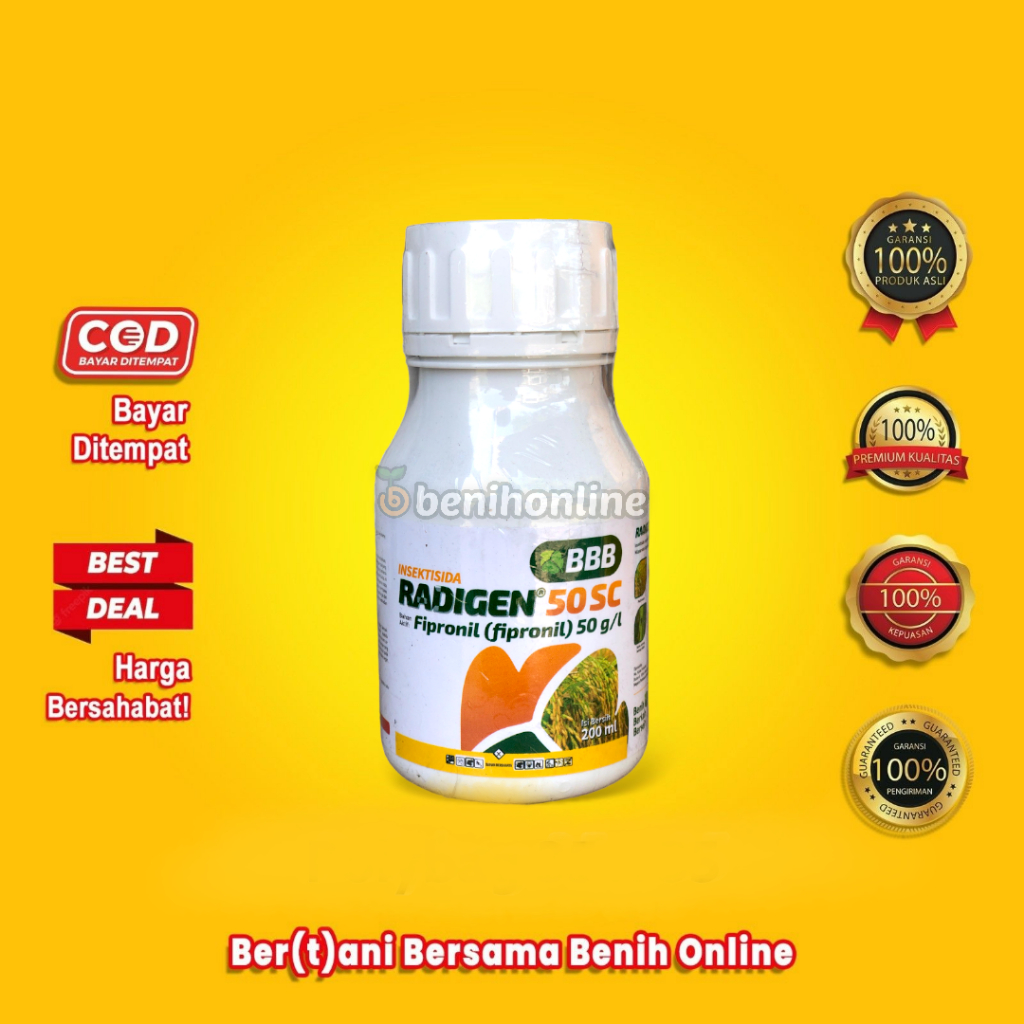 Jual INSEKTISIDA RADIGEN 50 SC 200 ML fipronil mengendalikan hama ...