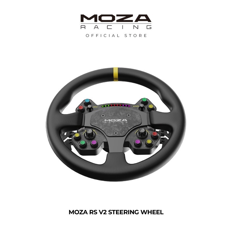 Jual MOZA Racing RS V2 / RSV2 Steering Wheel Add On | Standalone Racing ...
