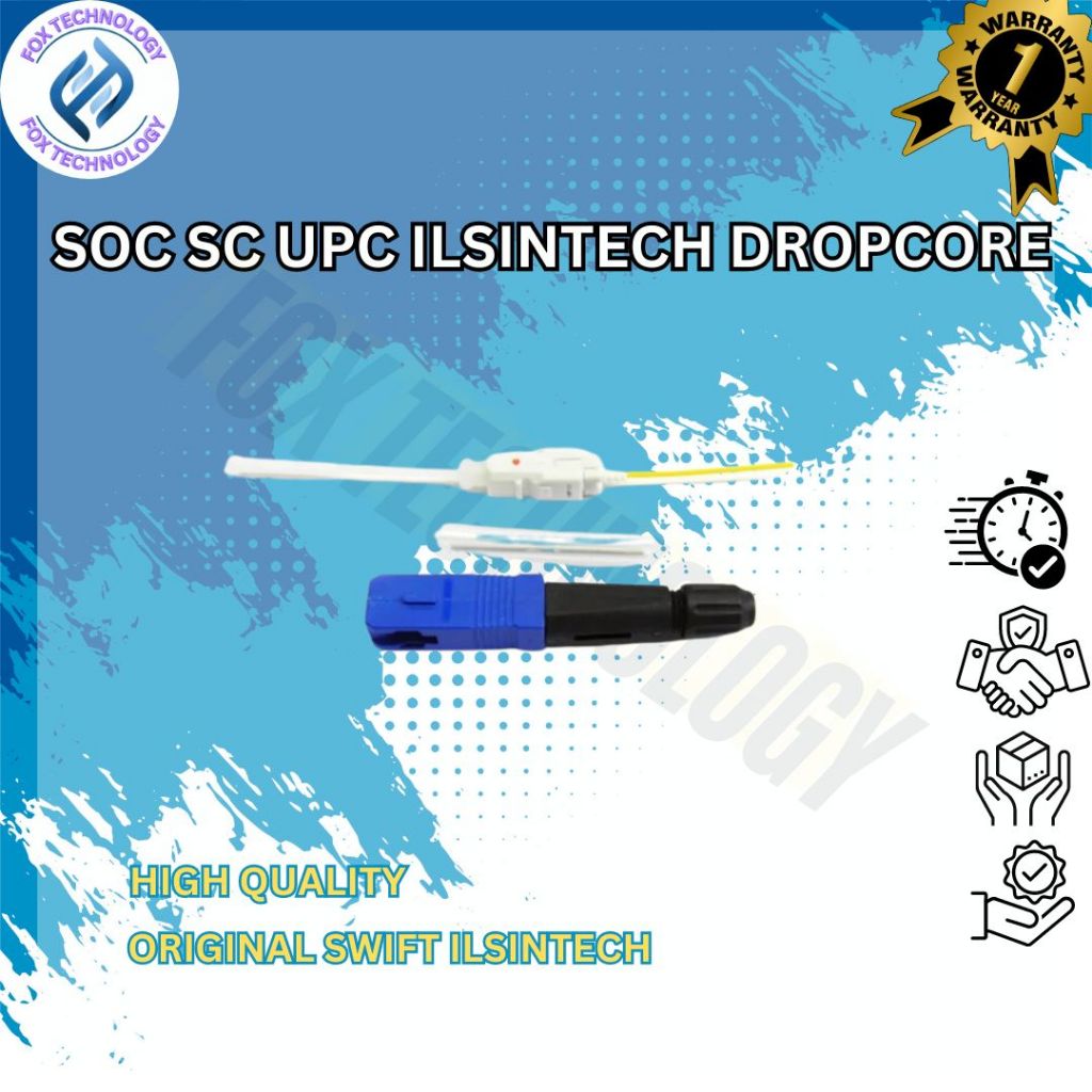 Jual [𝐎𝐑𝐈𝐆𝐈𝐍𝐀𝐋] SOC ilsintech swift splice on connector sudah kupasan ...