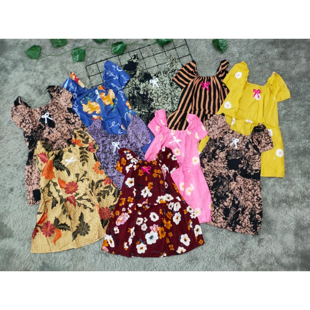 Jual DASTER ANAK PERCA 1-2th / dress bayi perempuan / baju anak ...