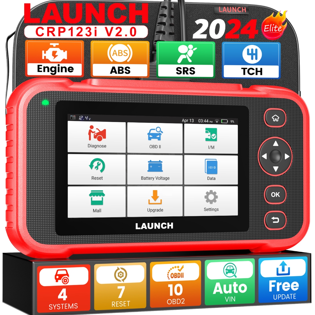 Jual Launch X431 CRP123i OBD2 Scanner 4 Alat Diagnostik Sistem Alat ...