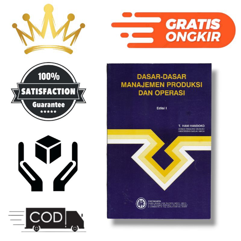 Jual Buku Dasar - Dasar Manajemen Produksi Dan Operasi Edisi l -T. Hani Handoko | Shopee Indonesia