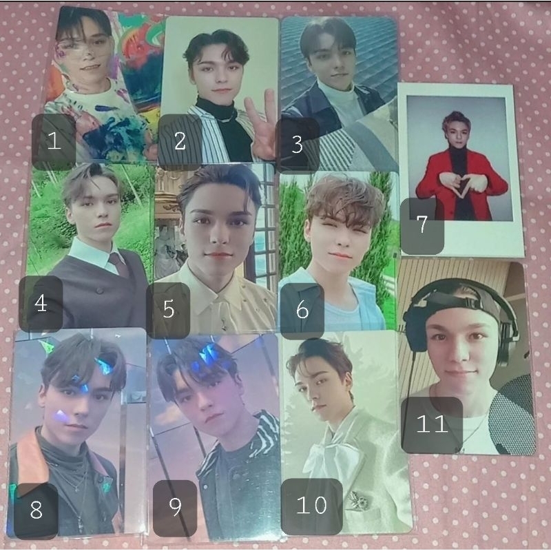 Jual Seventeen Photocard Official - Vernon | Shopee Indonesia