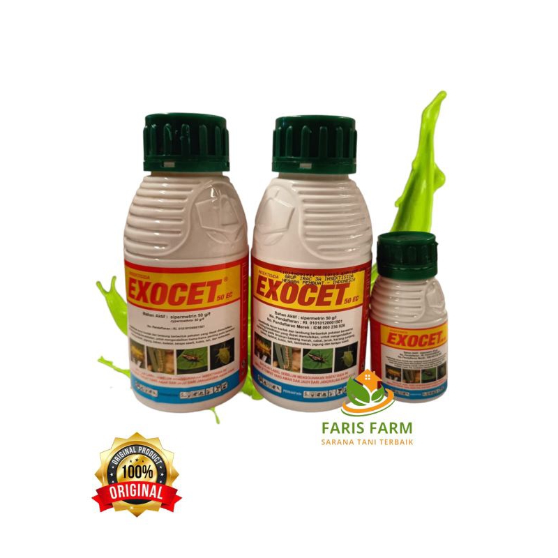 Jual INSEKTISIDA EXOCET 50 EC-100 ml | Shopee Indonesia