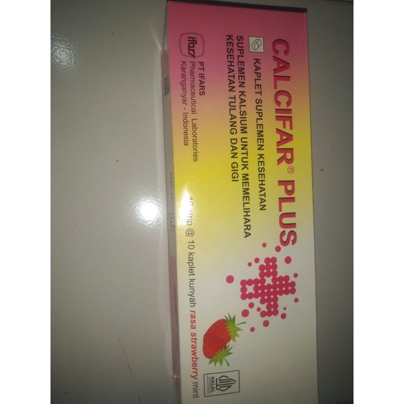 Jual calcifar plus per box | Shopee Indonesia