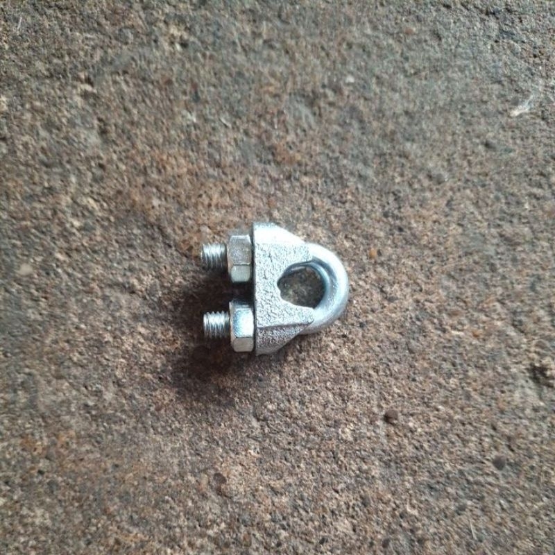 Jual KLEM SLING M8 - KLEM SELING M68 - CLAM SLING M8 - WIRE ROPE CLIP ...