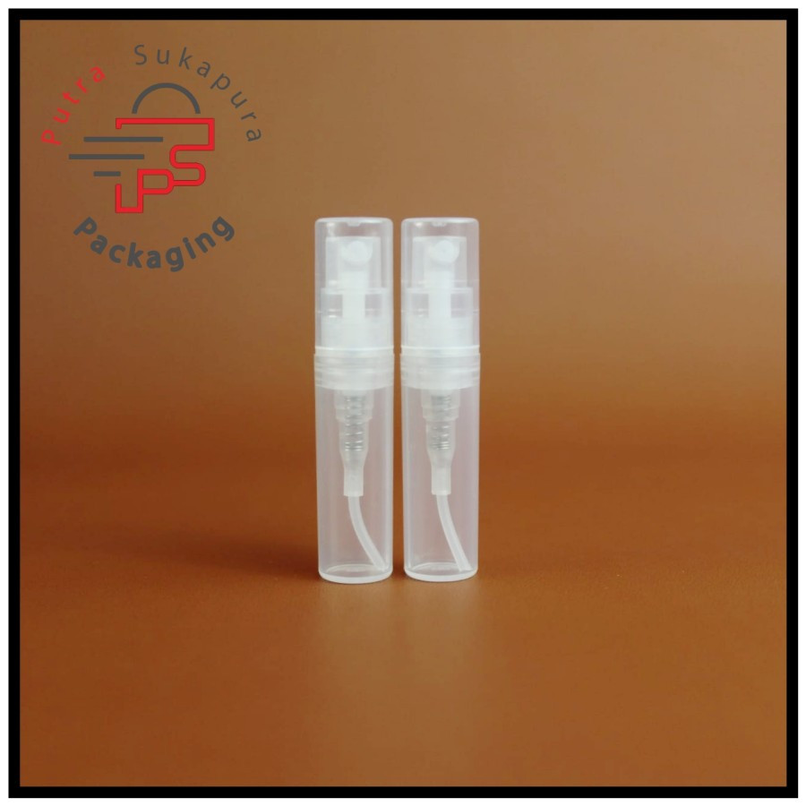 Jual Botol spray plastik 2ml natural/botol spray pen 2ml/botol parfum ...