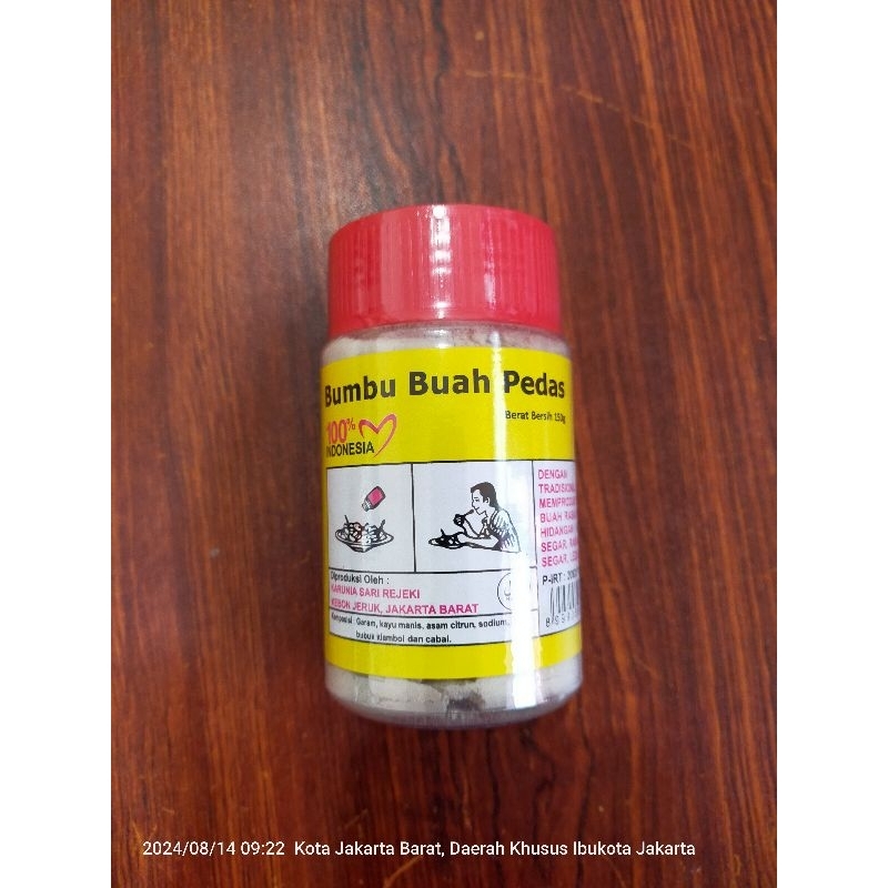 Jual BUMBU BUAH PEDAS CAP ELANG 150 gr | Shopee Indonesia