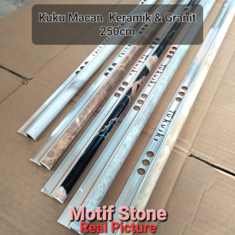 Jual Kuku Macan 250cm / tiletrim / Bon Bon/ kuku Macan keramik dan ...