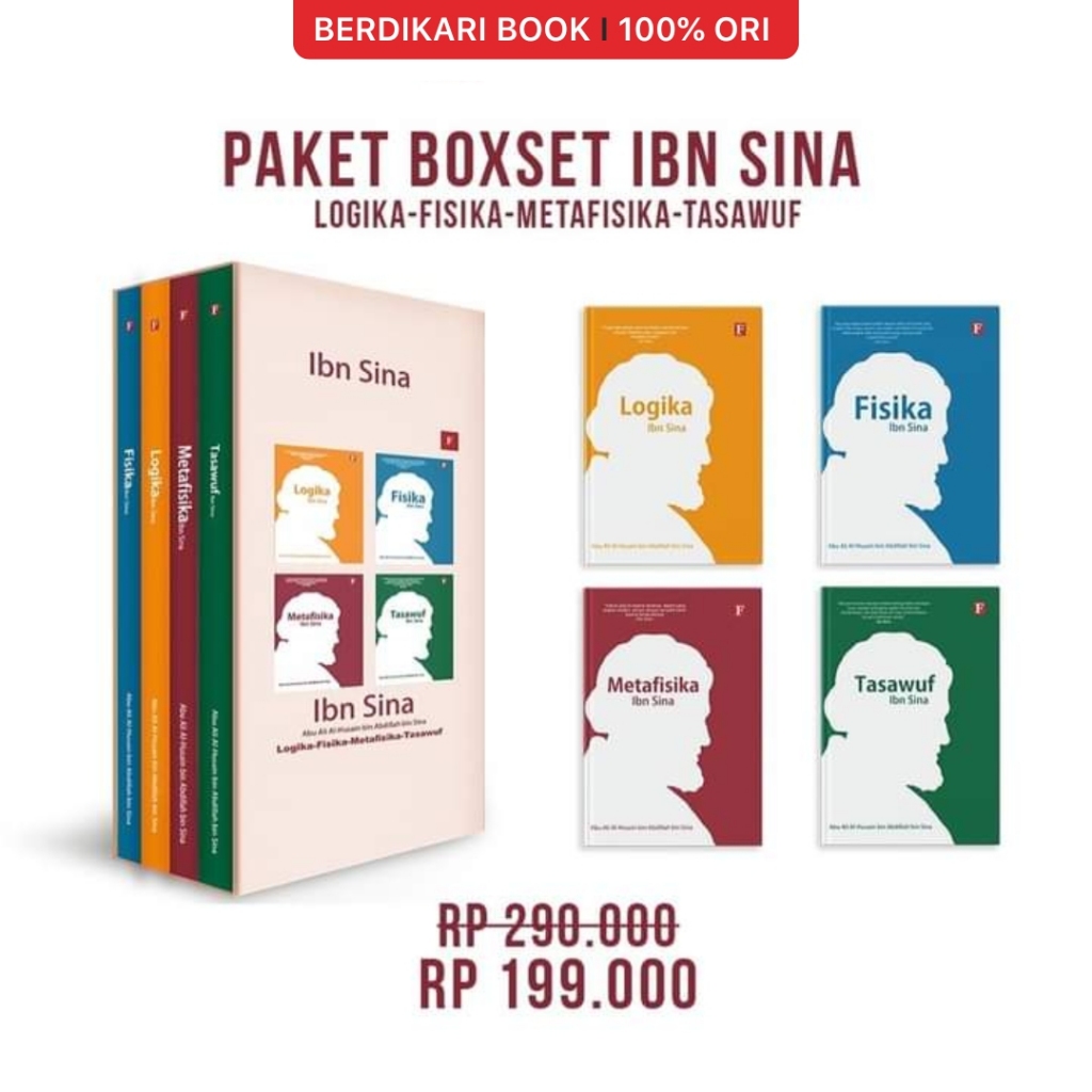 Jual Berdikari - PAKET IBN SINA Logika, Fisika, Metafisika, Tasawuf (4 Buku) - Forum | Shopee ...
