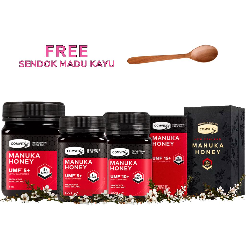 Jual COMVITA MANUKA HONEY UMF 5+ 1kg 5 + 1 kg 10 10+ 15 15+ 20+ 20 NEW ...