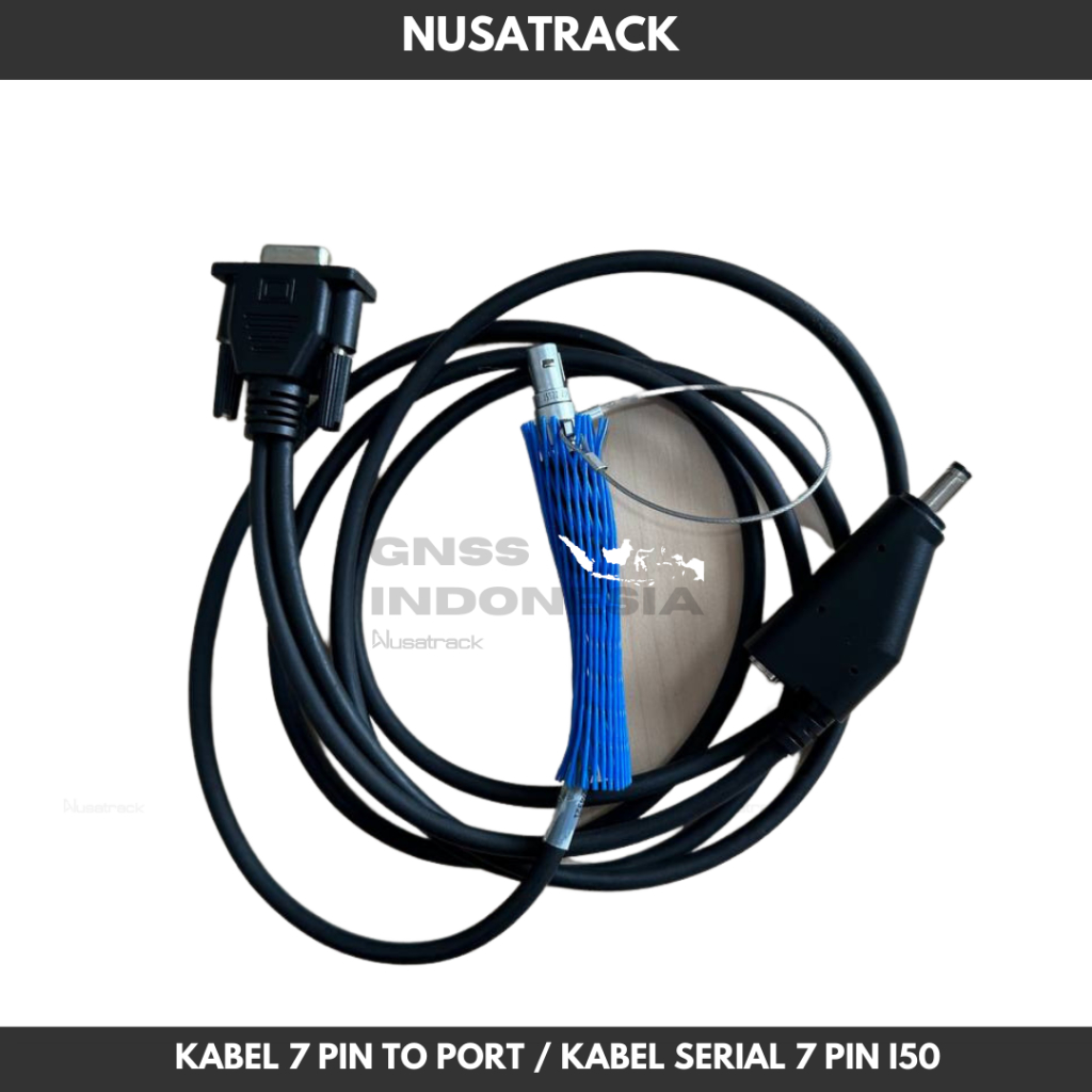 Jual CABLE / KABEL SERIAL 7 PIN i50 / KABEL LEMO 7 PIN TO RS232 ...