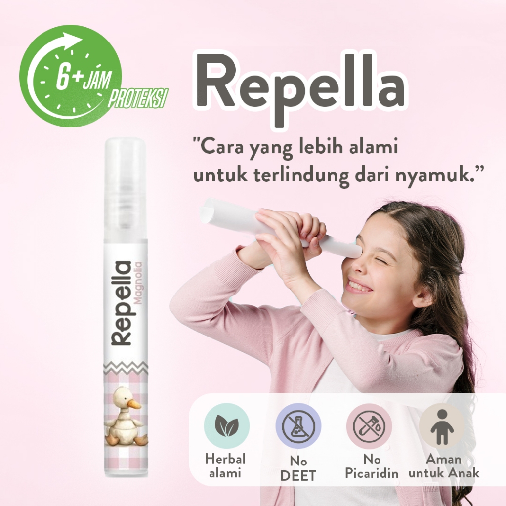 Jual Repella Pen Magnolia 10 ml Travel Size Anti Nyamuk Natural | Anti ...