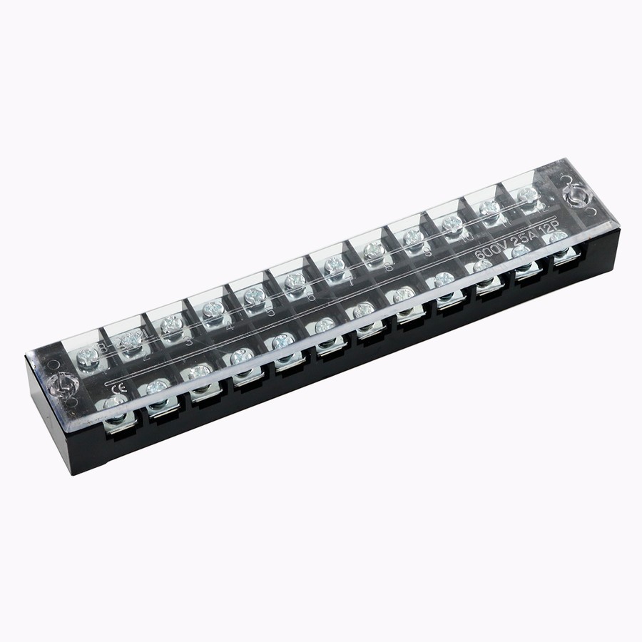 Jual TERMINAL BLOK MDE 12 POLE 25A / TERMINAL BLOCK MDE TB-2512 TB SERIES | Shopee Indonesia