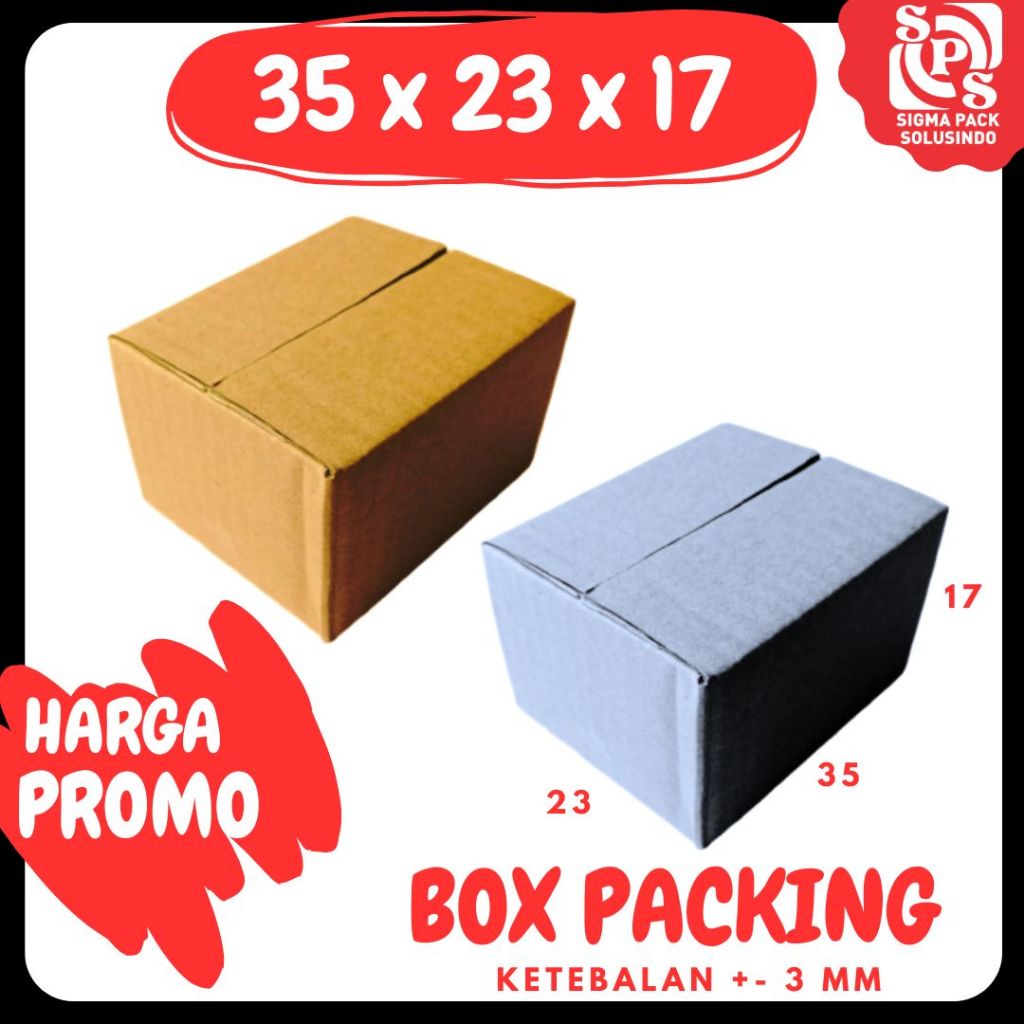 Jual Box 35x23x17 AMDK 330ml Isi 24 Kardus Packing Karton Dus Kotak ...